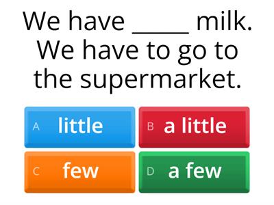 Few little - Teaching resources