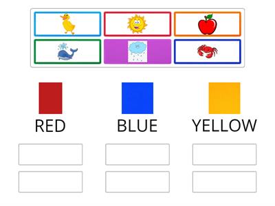 Red blue yellow - Recursos de ensino