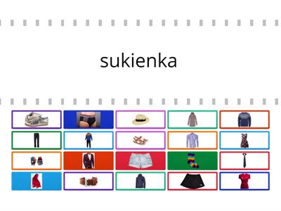 Niemiecki Ubrania - Materiały dydaktyczne
