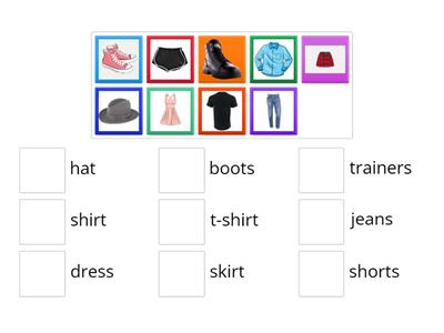 Clothes - Recursos didácticos