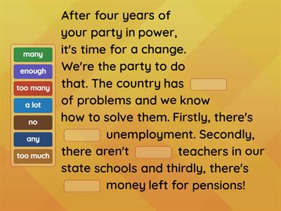 Quantifiers - Teaching resources