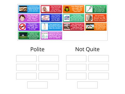 Polite expressions - Teaching resources