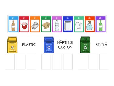 Reciclare selectiva - Resurse didactice