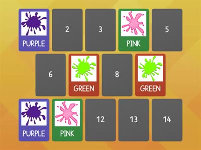 Colours Memory game - Recursos didácticos