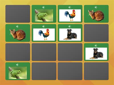 Tiere memory - Unterrichtsmaterialien