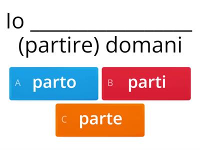 Coniugazioni are ere ire - Teaching resources