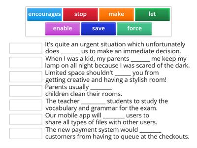 Causative - Teaching resources