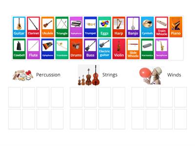 Musical instrument - Teaching resources