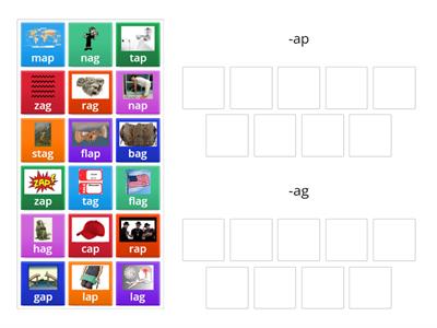 Am and ap word families - Teaching resources
