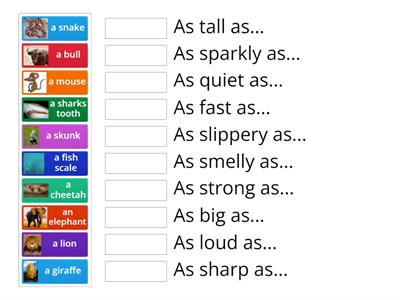 Simile - Teaching resources