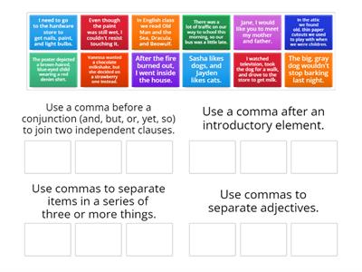 Comma splice - Teaching resources
