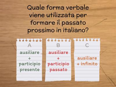 Wordwall passato prossimo - Teaching resources