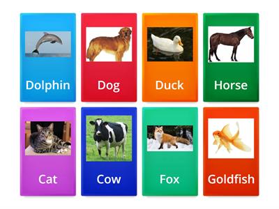 Animals Adult and baby matching - Teaching resources