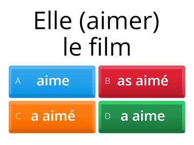 Le passé composé avec avoir - Ressources pédagogiques