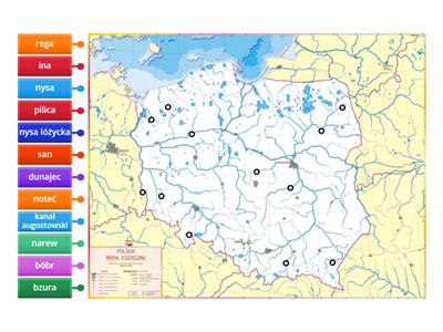 Rzeki Polska - Materiały dydaktyczne