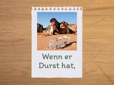 Wenn dann sätze - Unterrichtsmaterialien