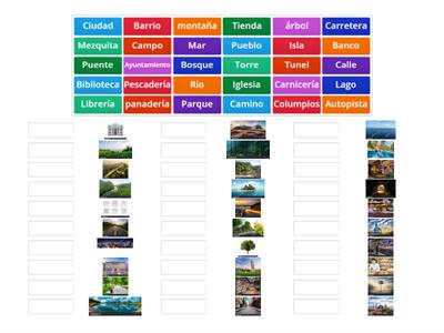Lugares de la ciudad - Recursos didácticos