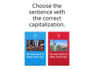 Capitalization - Teaching resources