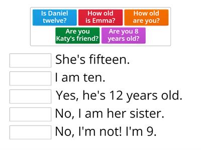 How old are you - Recursos de ensino