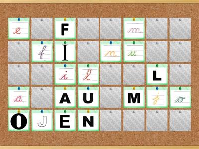 Imprenta cursiva - Recursos didácticos