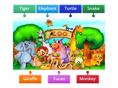 Vocabulary Animals - Recursos didácticos