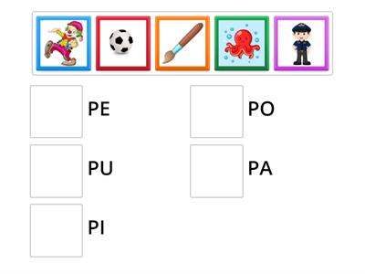 Silabas p - Recursos didácticos