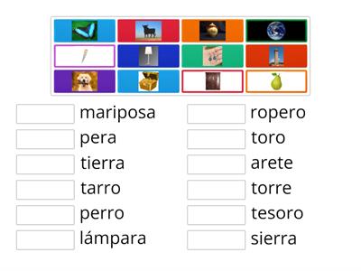 Fonemas r y rr - Recursos didácticos