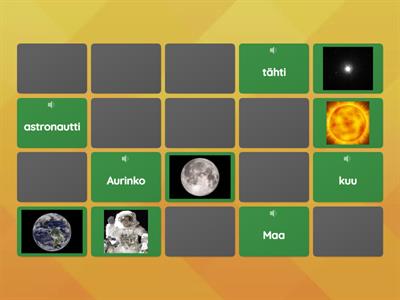 Avaruus - Tehtävät