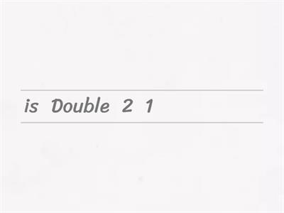 Maths Doubles - Teaching resources