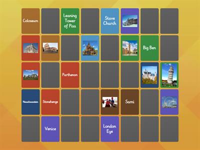 Famous landmarks - Teaching resources