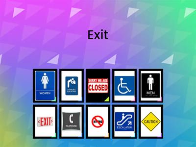 Signs - Teaching resources