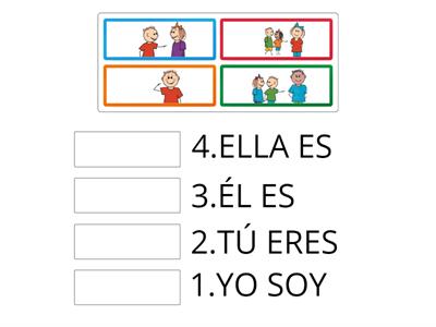 Verbo primera persona segunda persona tercera persona - Teaching resources