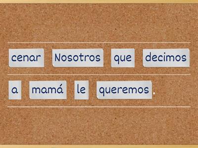 Objeto indirecto - Teaching resources