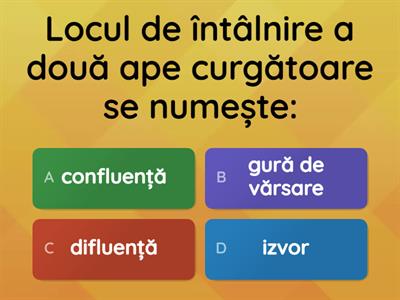 Apele continentale - Resurse didactice