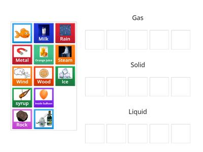 Solid liquid gas - Teaching resources