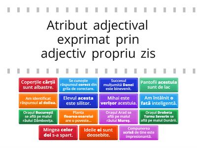 Atributul - Resurse didactice
