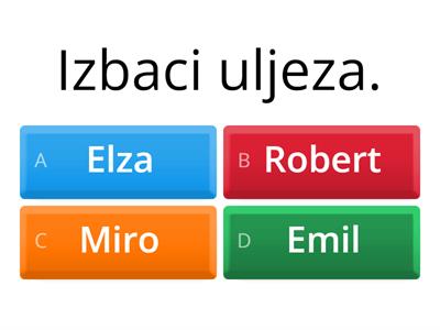 Lektira zeleni pas - Nastavne aktivnosti