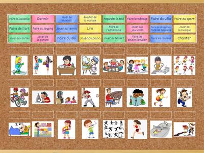 Les verbes faire et jouer - Teaching resources