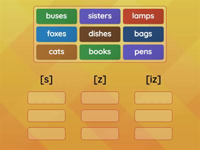 S z iz nouns - Учебные ресурсы