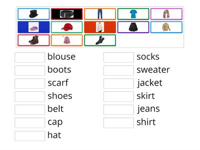 Clothes - Teaching resources