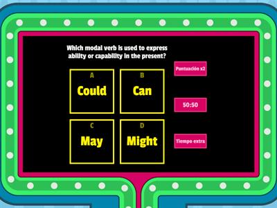 Modals - Recursos didácticos