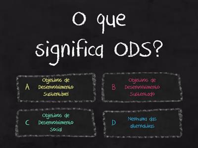 Agenda 2030 ods - Recursos de ensino