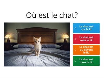 Les prepositions de lieu maison - Teaching resources