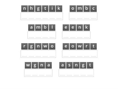 Wr mb and kn - Teaching resources