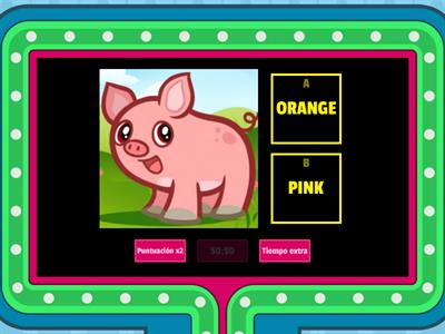Los colores en wordwall - Recursos didácticos