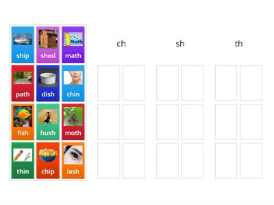 Ch sh wh th ph games - Teaching resources