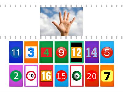 Contar hasta 20 - Recursos didácticos