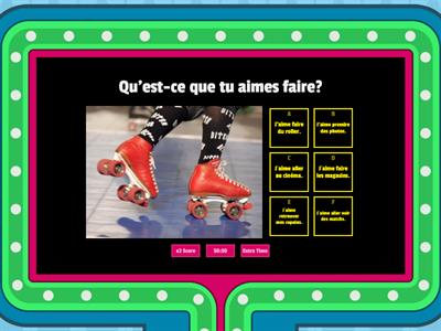 Quest ce que tu aimes faire - Teaching resources