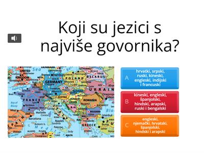 Geografija 6 razred stanovništvo - Nastavne aktivnosti