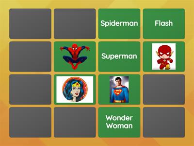 Superhero - Teaching resources